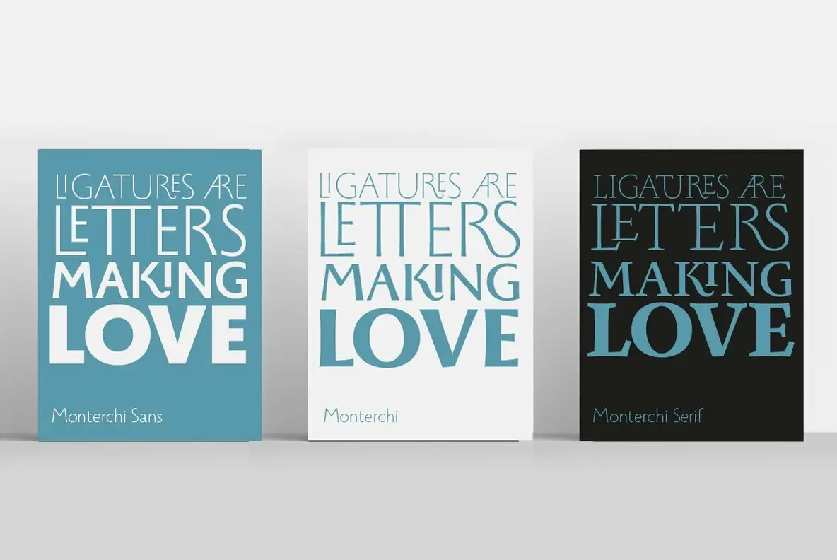 Monterchi Font - YouWorkForThem