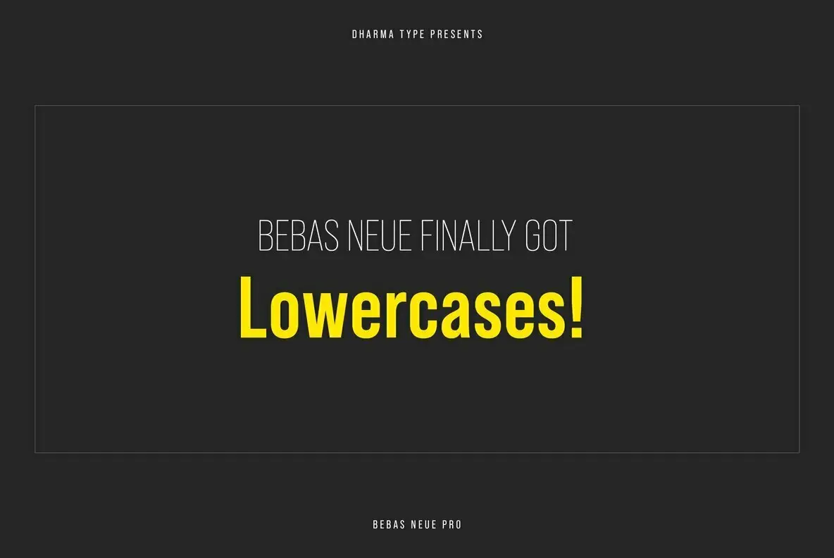 Bebas Neue Pro Font - FontPath