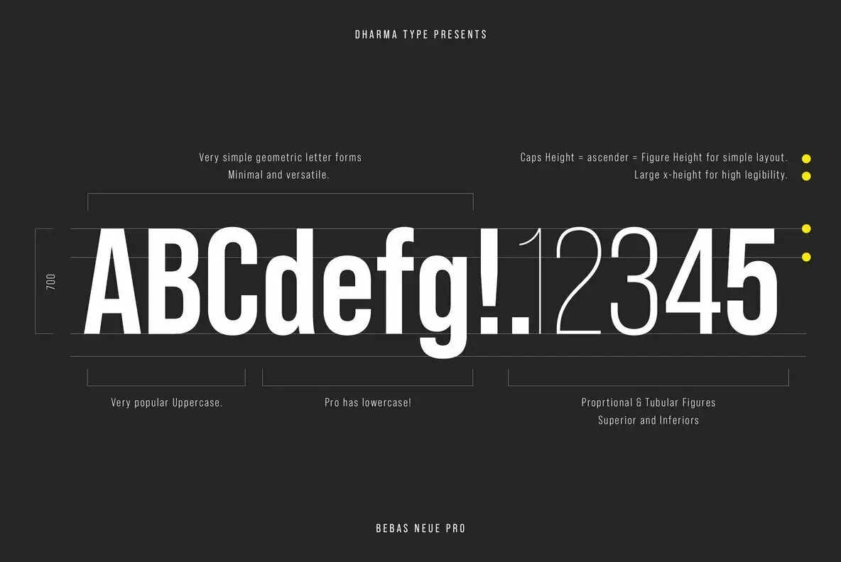 Bebas Neue Pro Font - YouWorkForThem