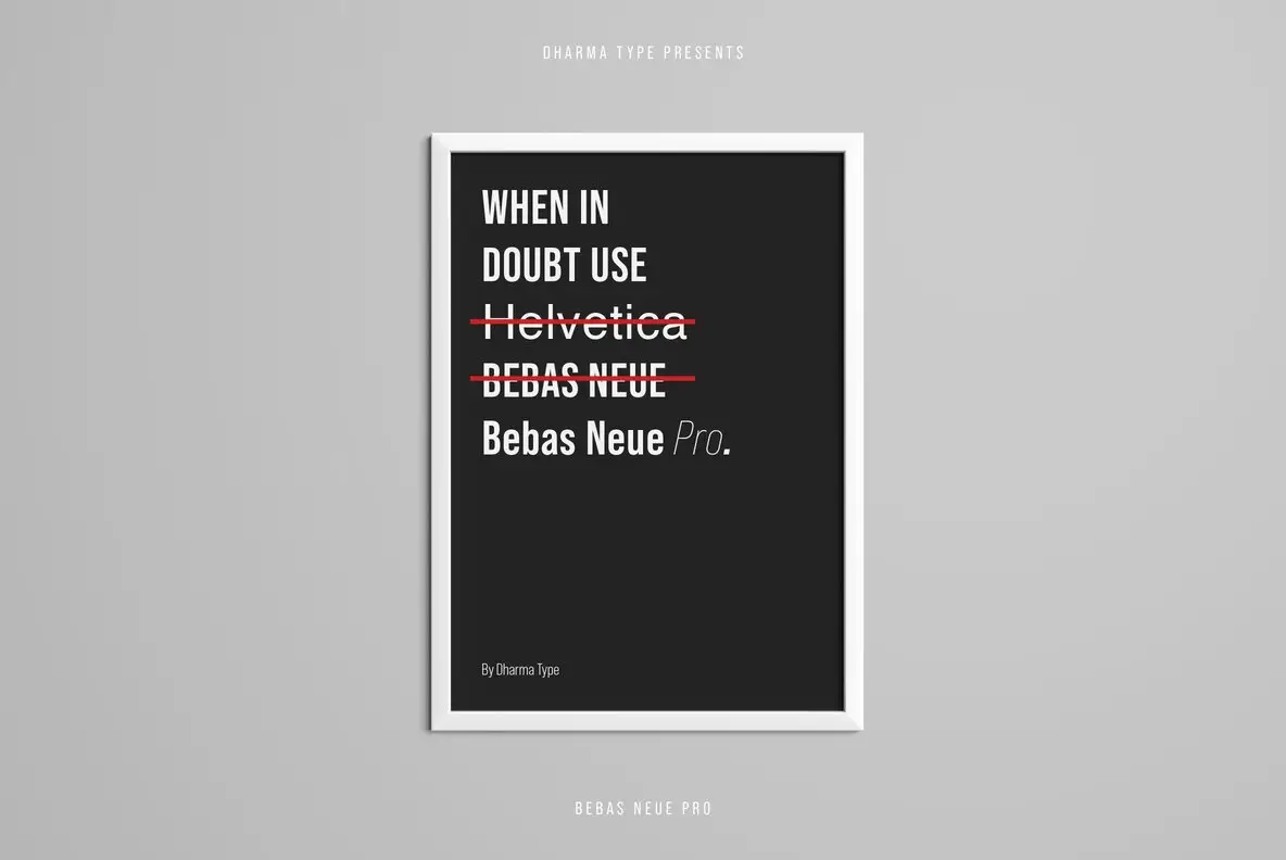 Bebas Neue Pro Font - FontPath