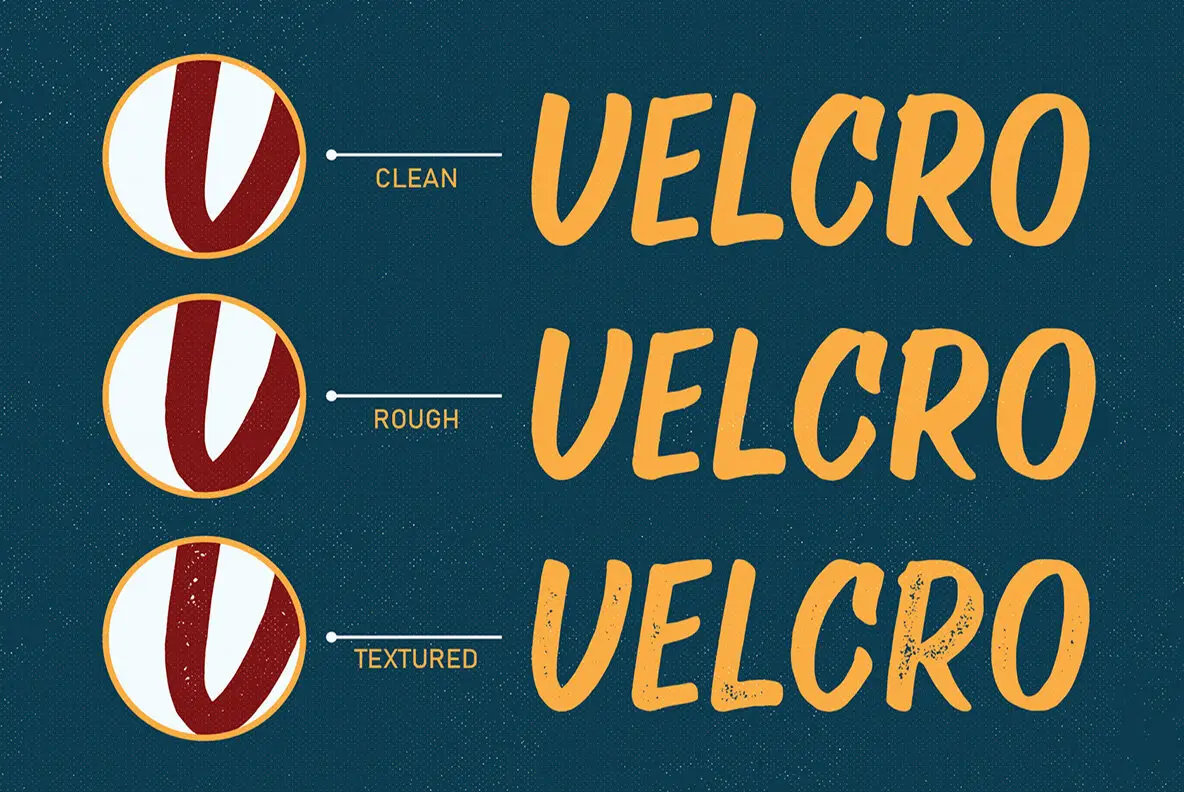 Velcro Font - YouWorkForThem