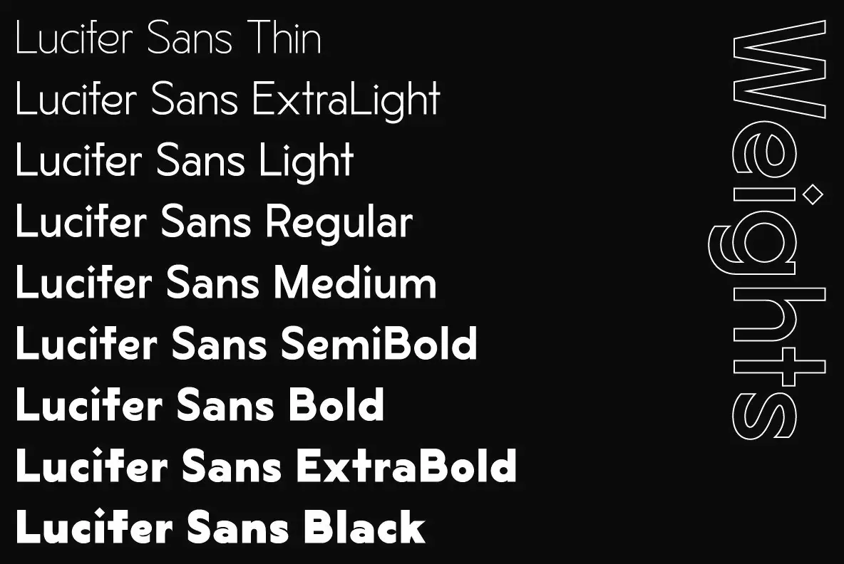 Lucifer Sans Font - YouWorkForThem