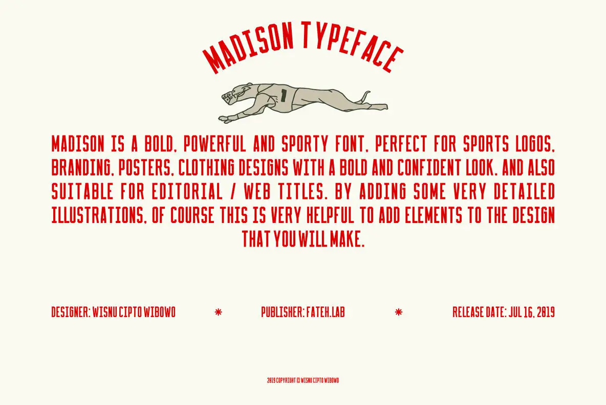 Madison Font - FontPath