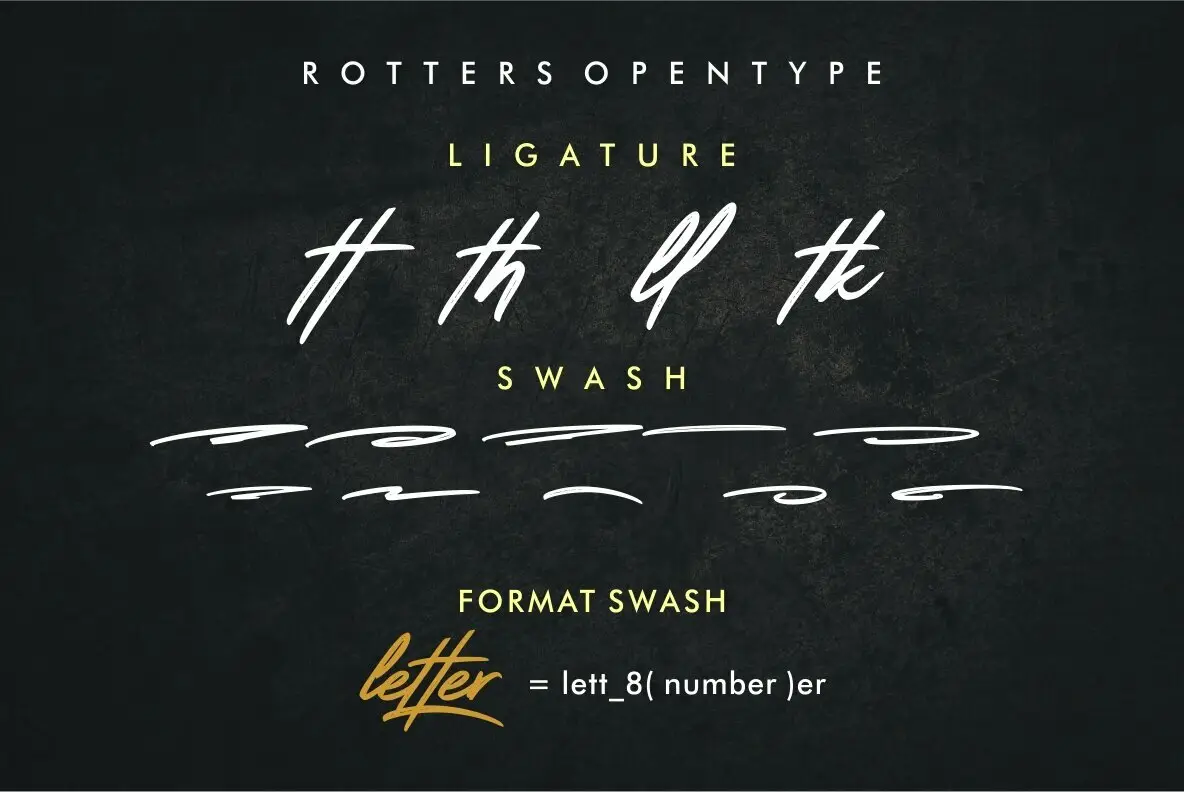 Rotters Font - YouWorkForThem