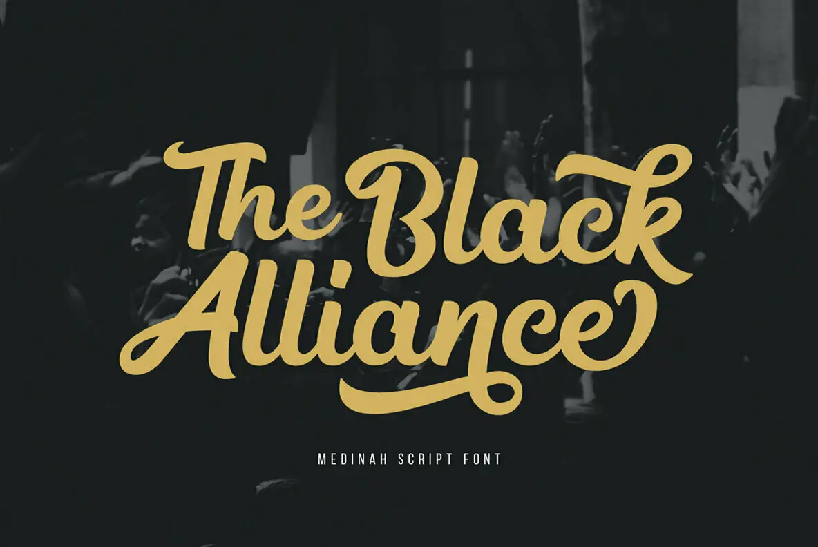 Medinah Font - YouWorkForThem