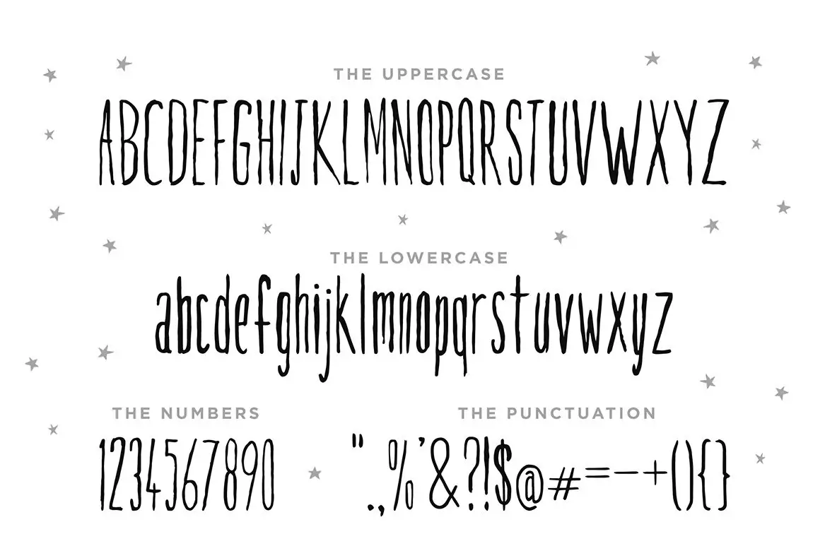 Basement Stairs Font - YouWorkForThem