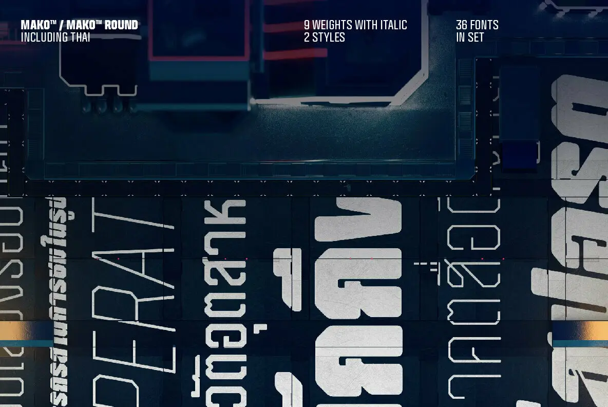 Mako Font - YouWorkForThem