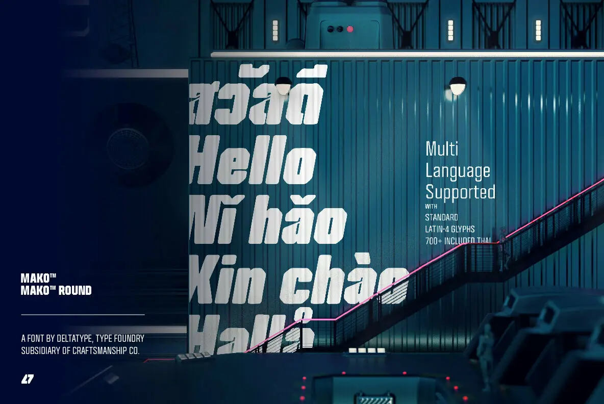 Mako Font - YouWorkForThem