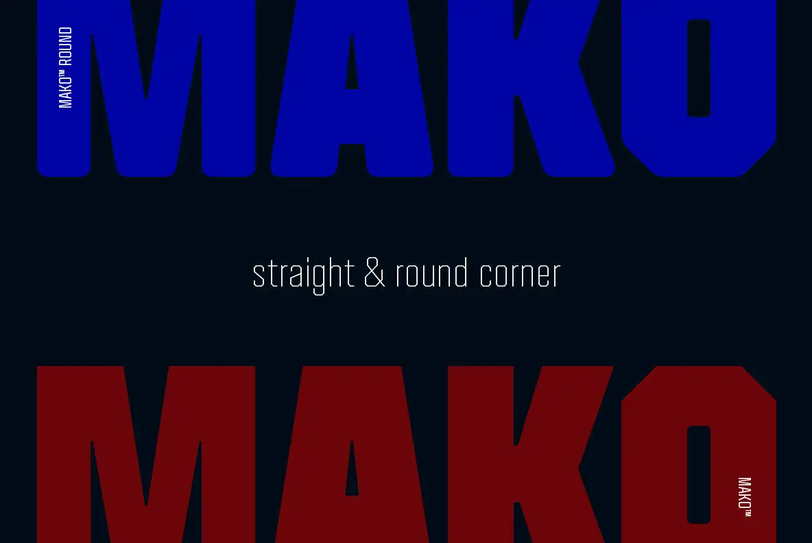 Mako Font - YouWorkForThem