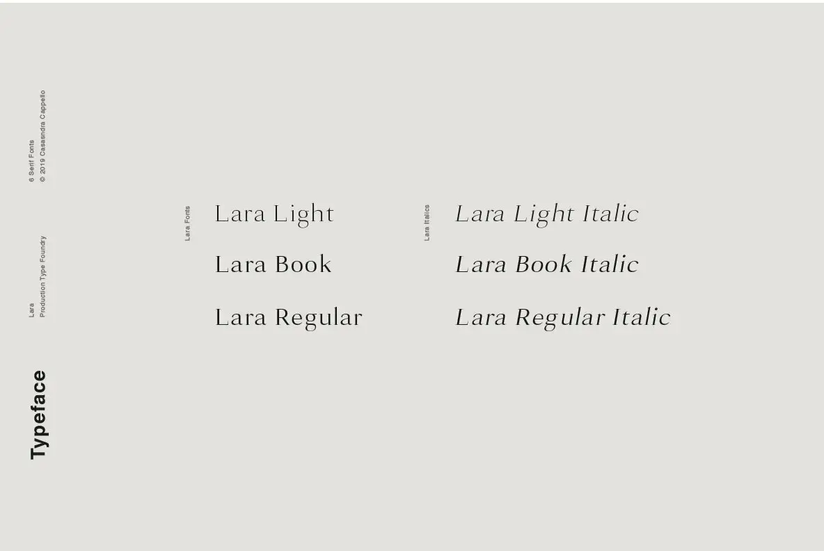 Lara Font - FontPath
