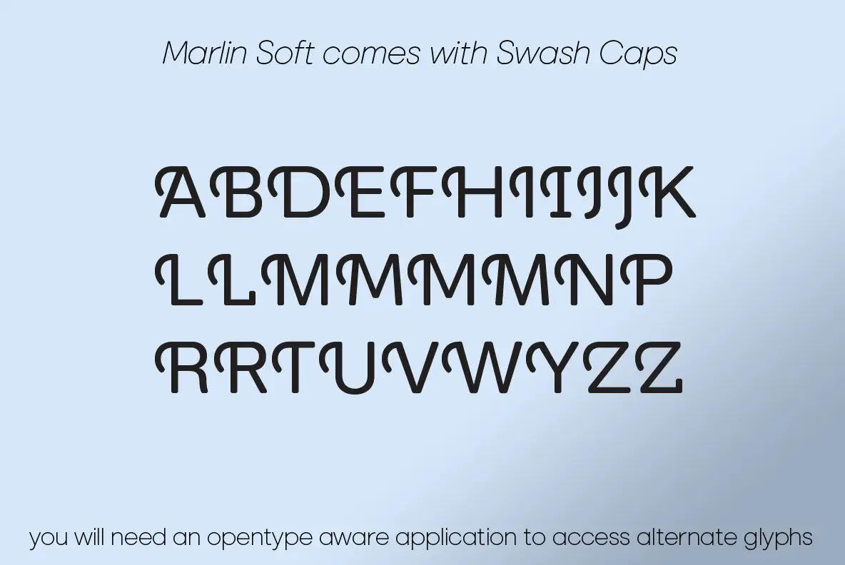 Marlin Soft Font - FontPath