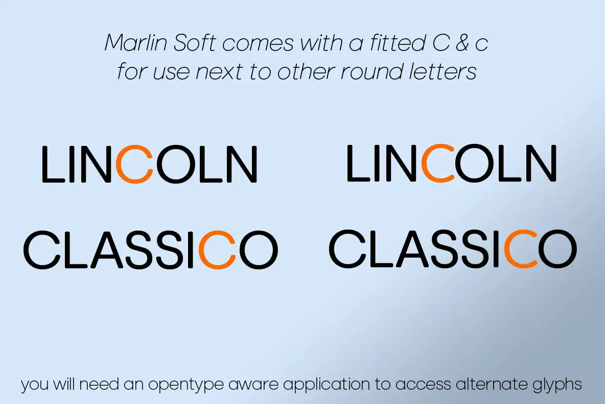 Marlin Soft Font - FontPath