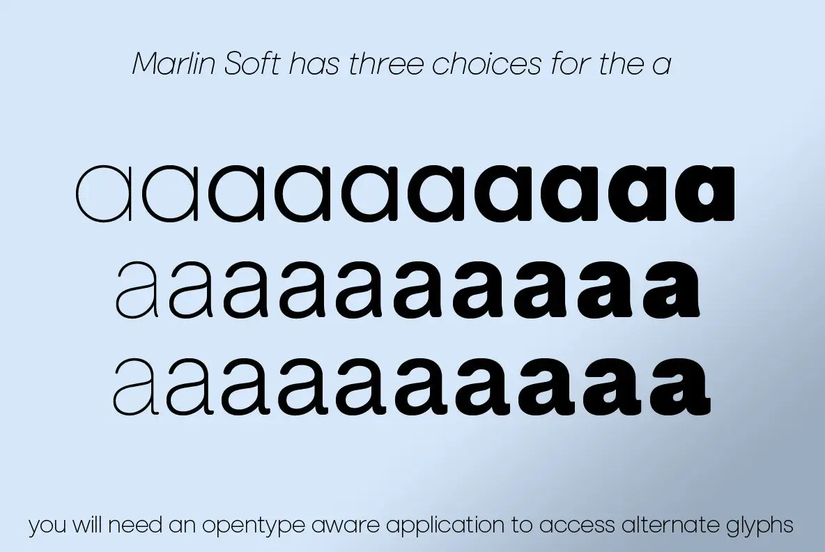 Marlin Soft Font - FontPath