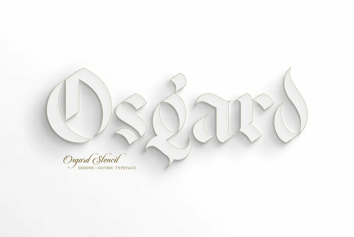 Osgard Pro Font - YouWorkForThem