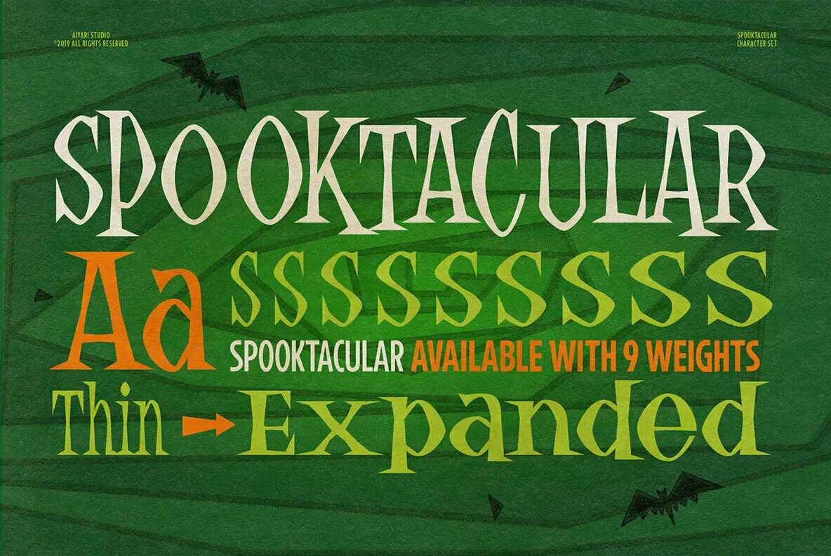 Spooktacular Font - YouWorkForThem