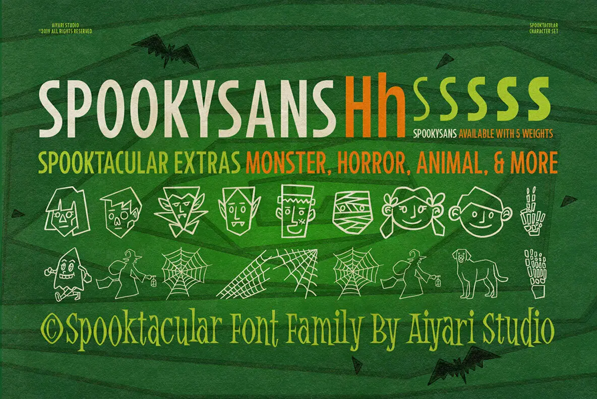 Spooktacular Font - YouWorkForThem