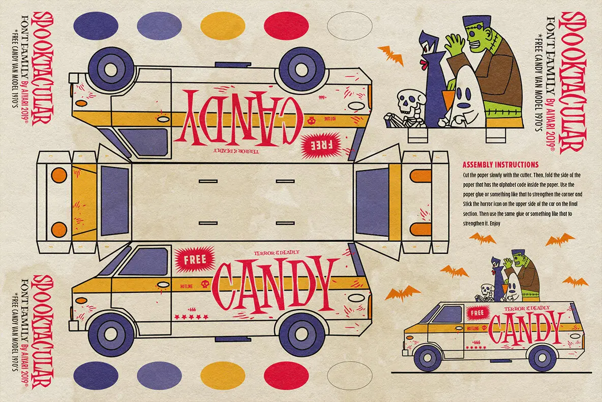 Spooktacular Font - YouWorkForThem