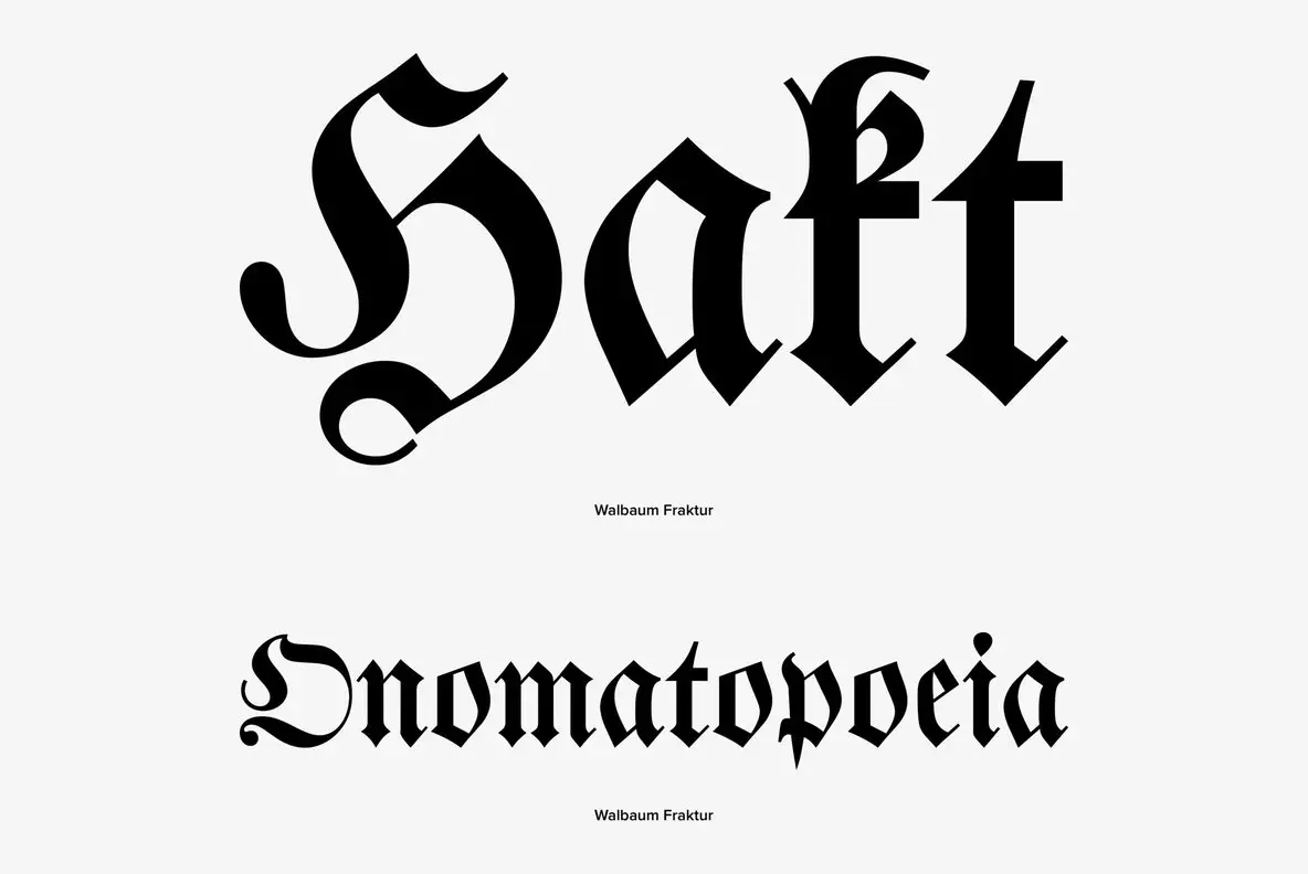 Walbaum Fraktur Font - FontPath