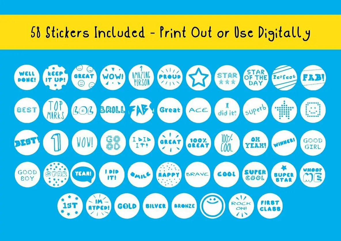 Good Job Stickers Font - FontPath