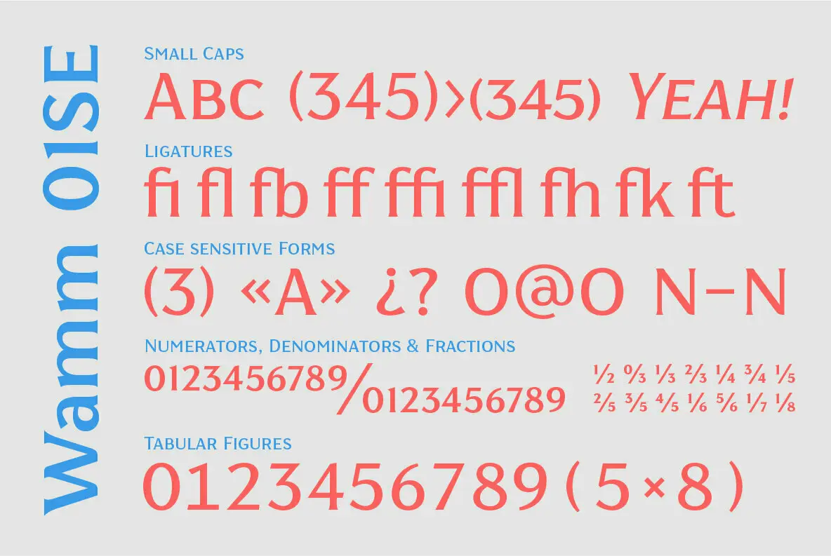 Wamm 01SE Font - FontPath