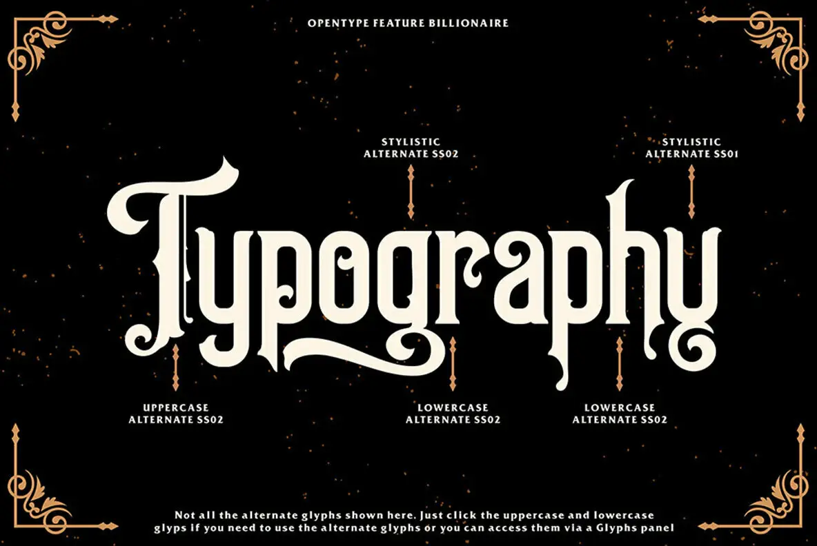Billionaire Font - FontPath