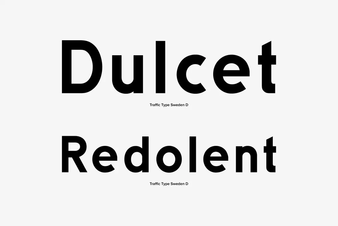 Traffic Type Font - YouWorkForThem