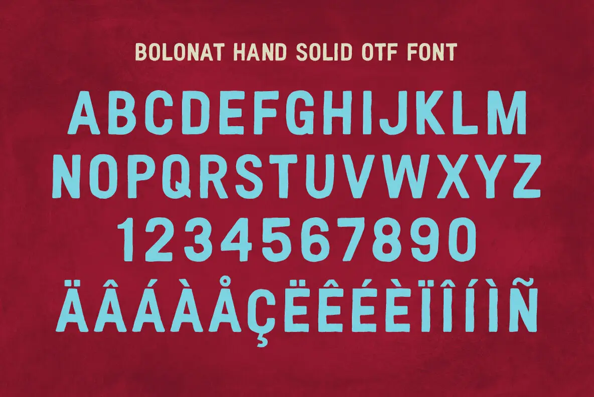 Bolonat Hand Font - FontPath