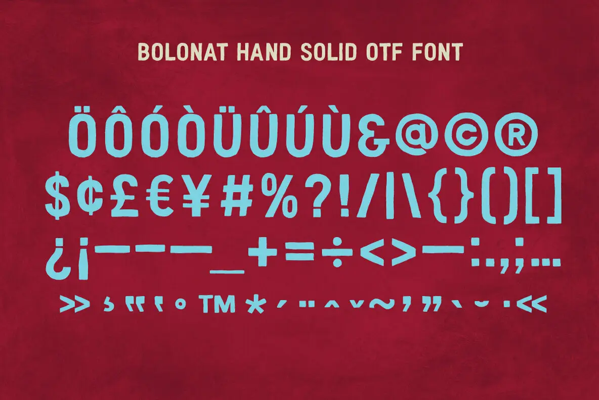 Bolonat Hand Font - FontPath
