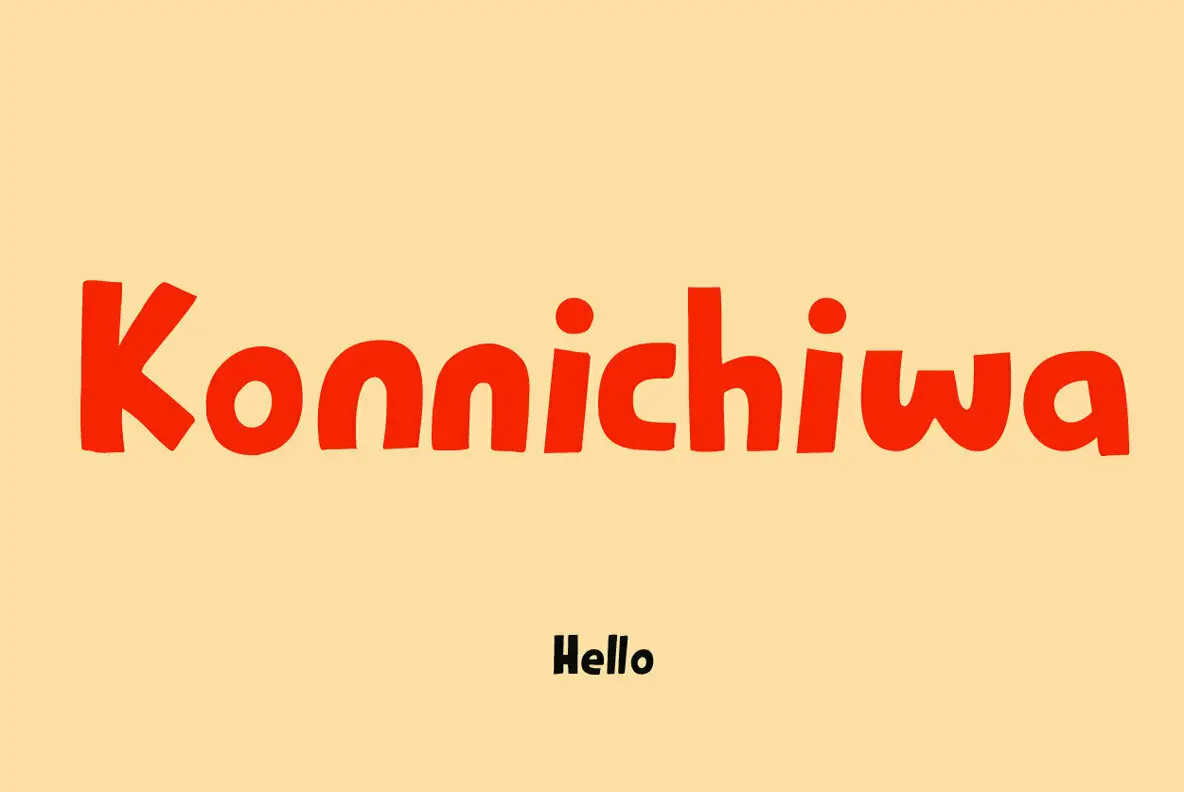 Genki Desu Font - YouWorkForThem