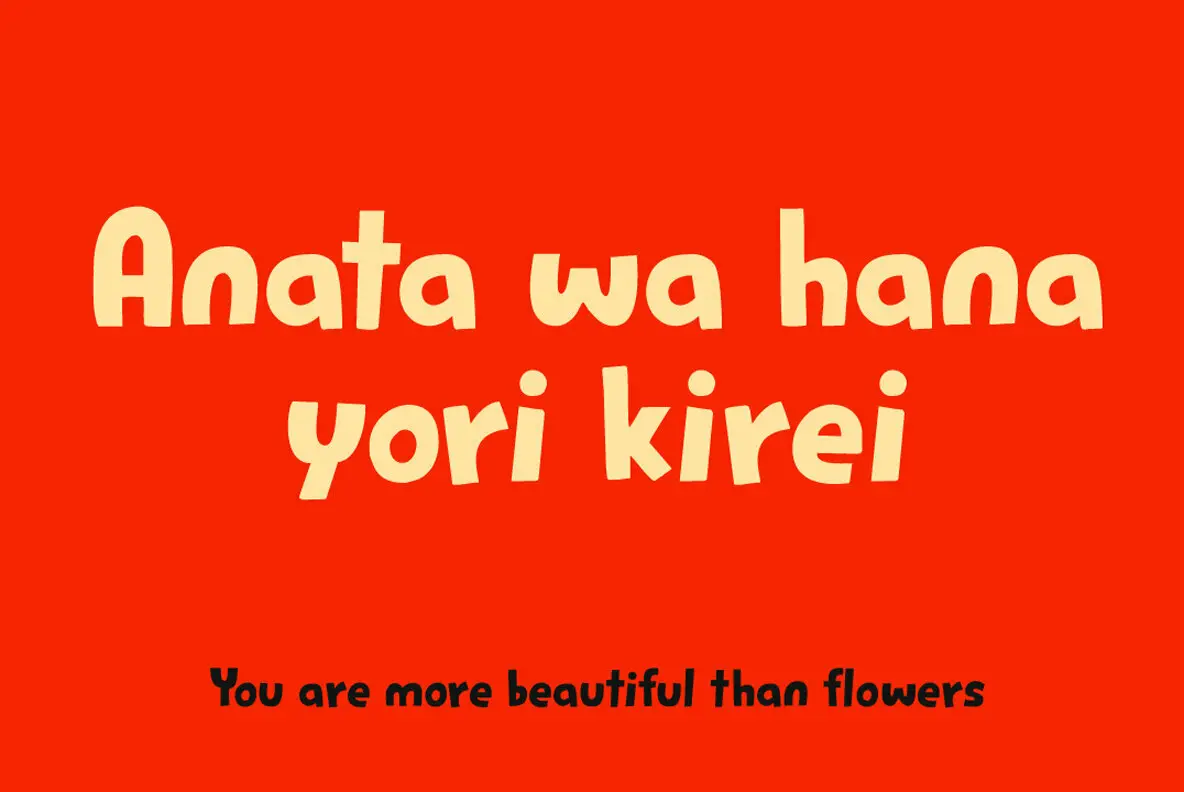 Genki Desu Font - YouWorkForThem