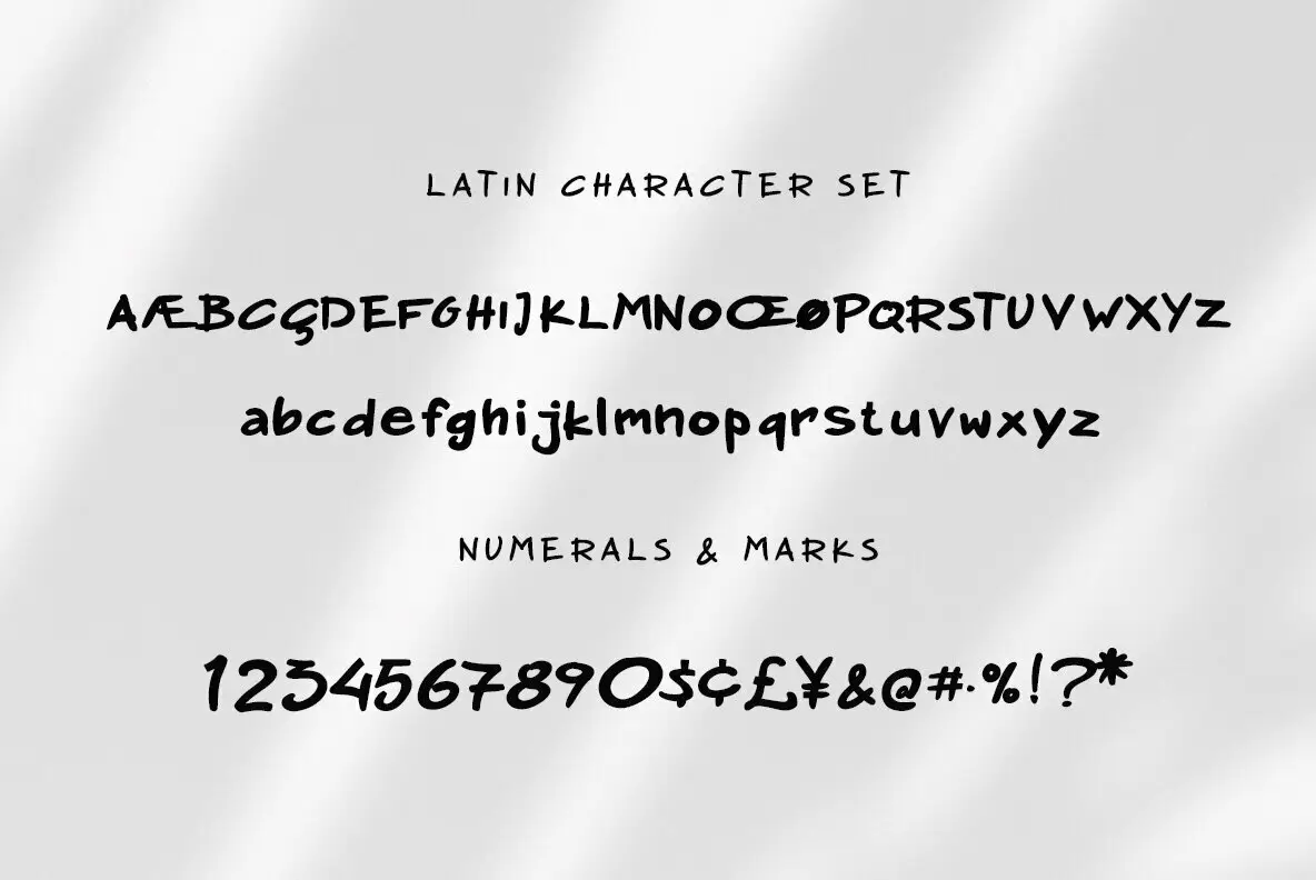 Nadoco Variable Handwritten Font Font - FontPath