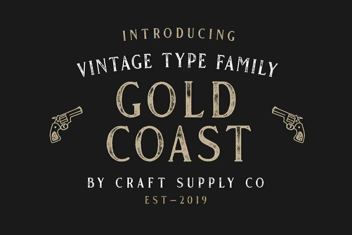 Gold Coast Font - FontPath