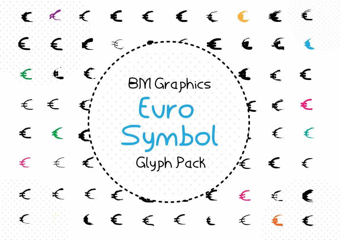 BM Graphics - Euro Symbol Font - YouWorkForThem