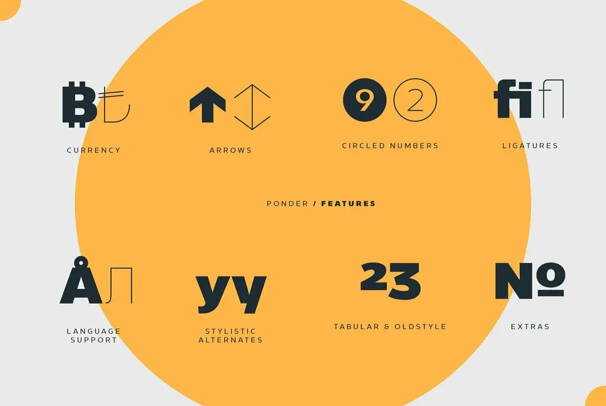 Ponder Font - YouWorkForThem