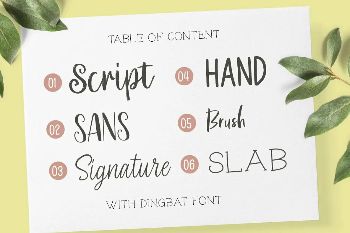 Olive - Hand Lettering Tool Kit Font - YouWorkForThem