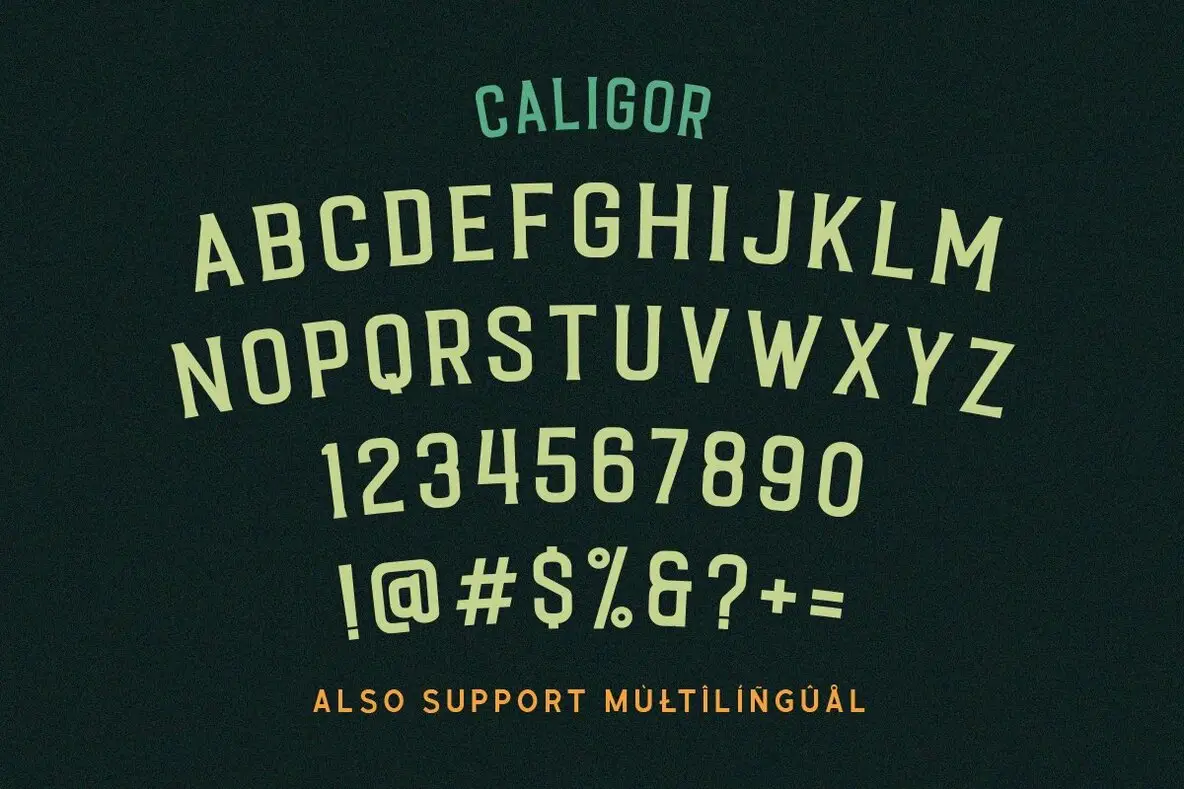 Caligor Font - YouWorkForThem