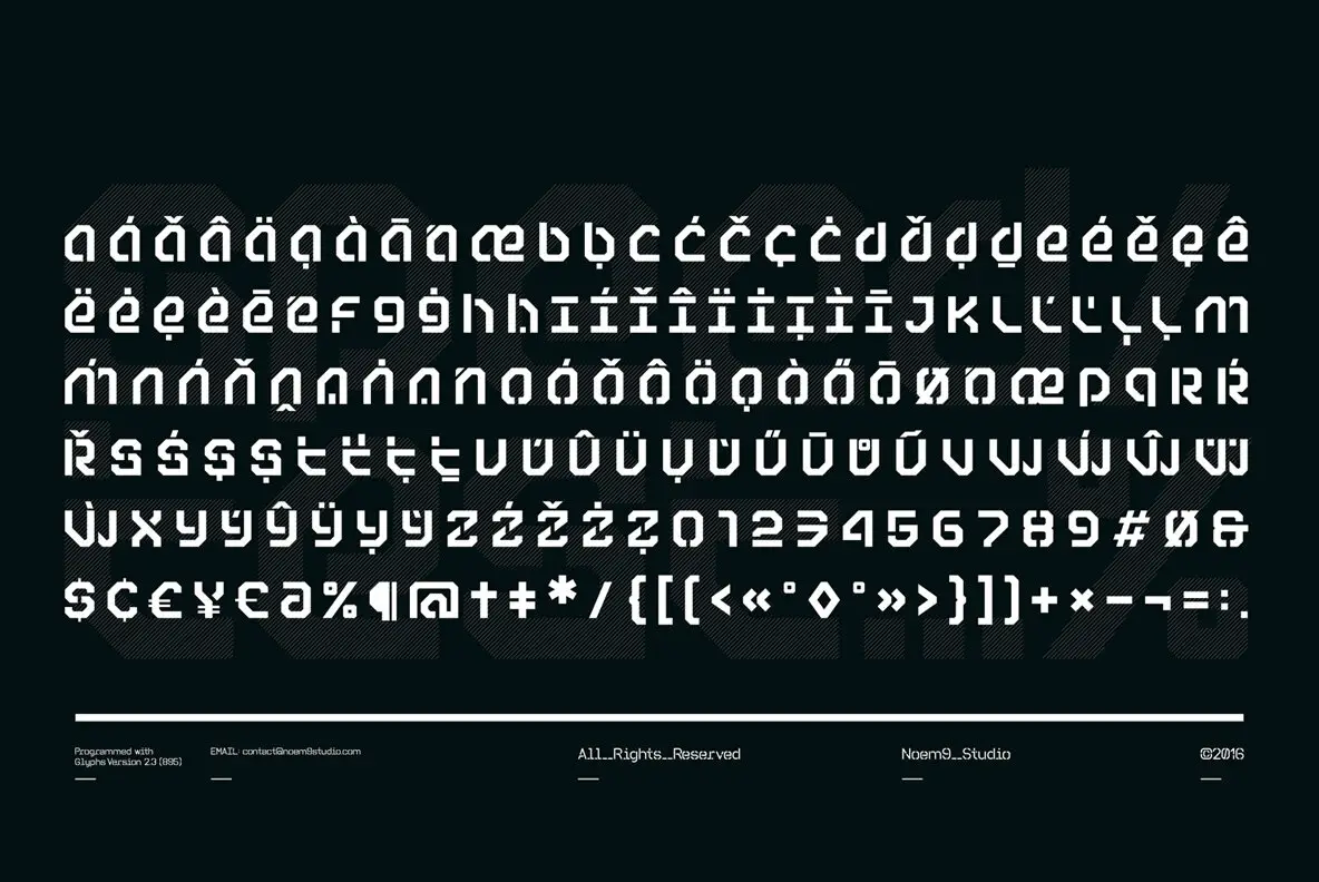 Jelion Stencil Font - YouWorkForThem