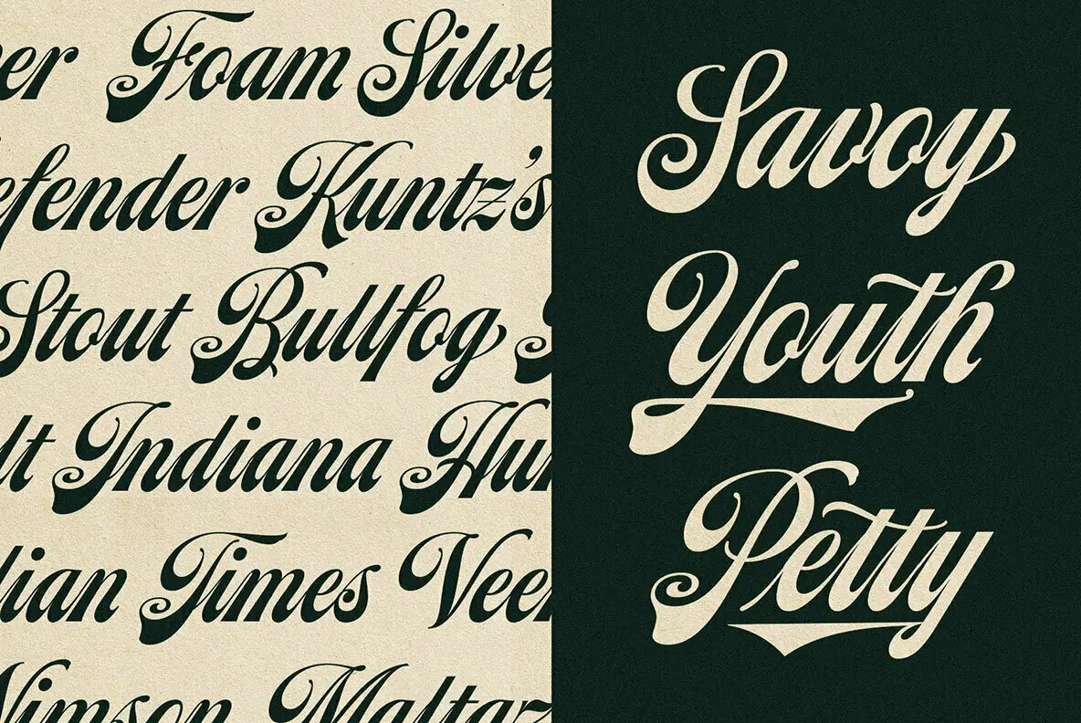 Moister Font Collection - YouWorkForThem