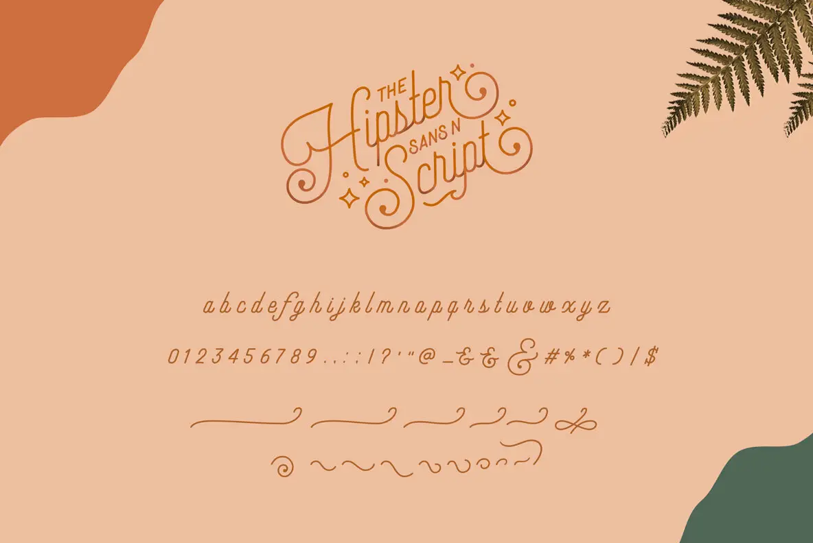Hipster Script and Sans Font - YouWorkForThem