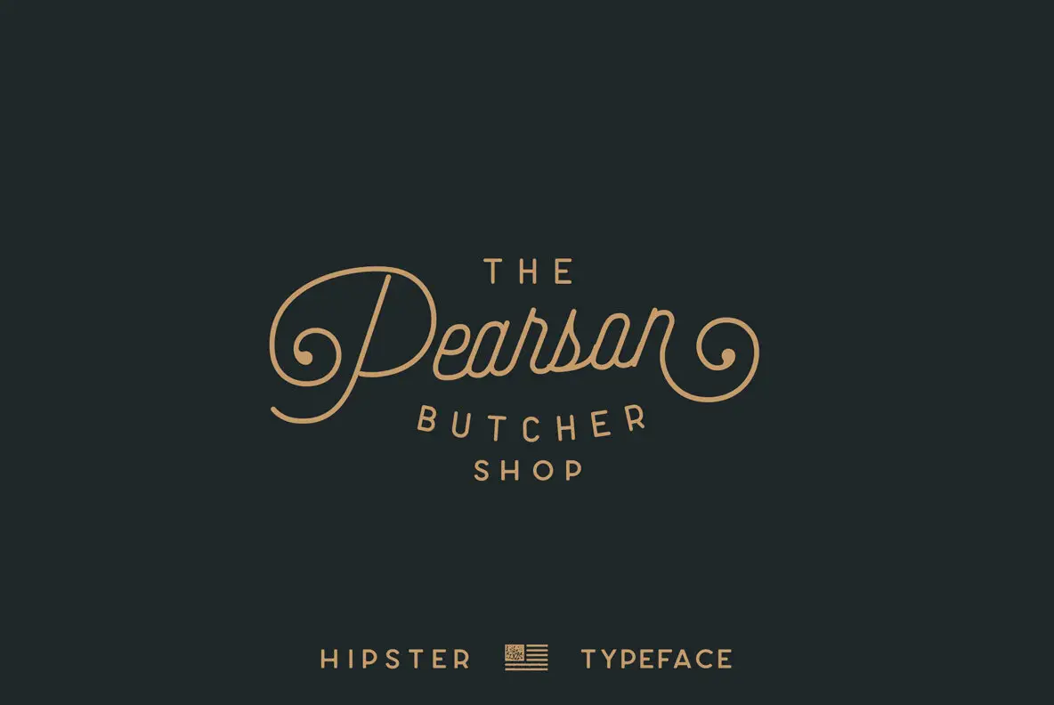 Hipster Script and Sans Font - YouWorkForThem