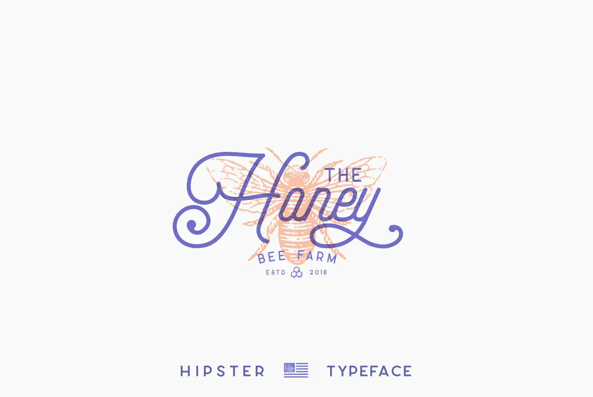 Hipster Script and Sans Font - YouWorkForThem