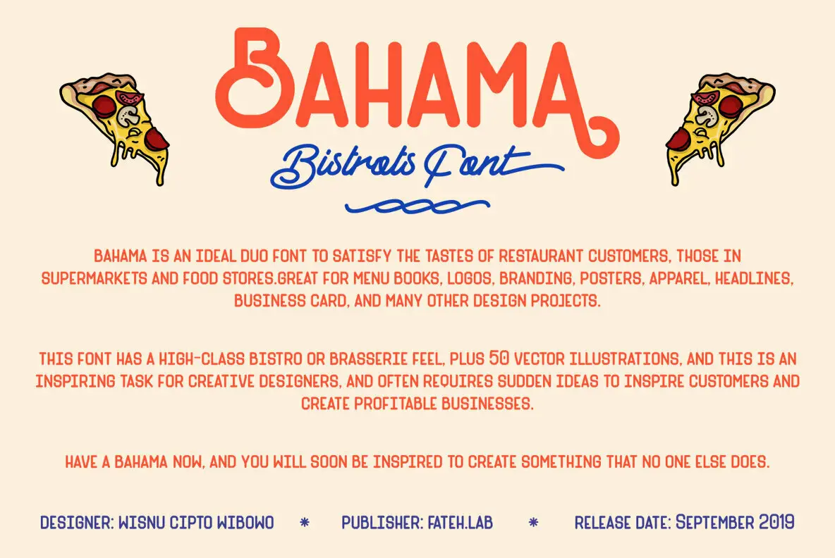 Bahama Font - YouWorkForThem