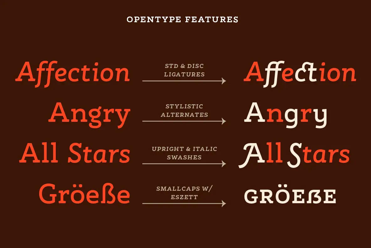 Rogliano Pro Font - FontPath