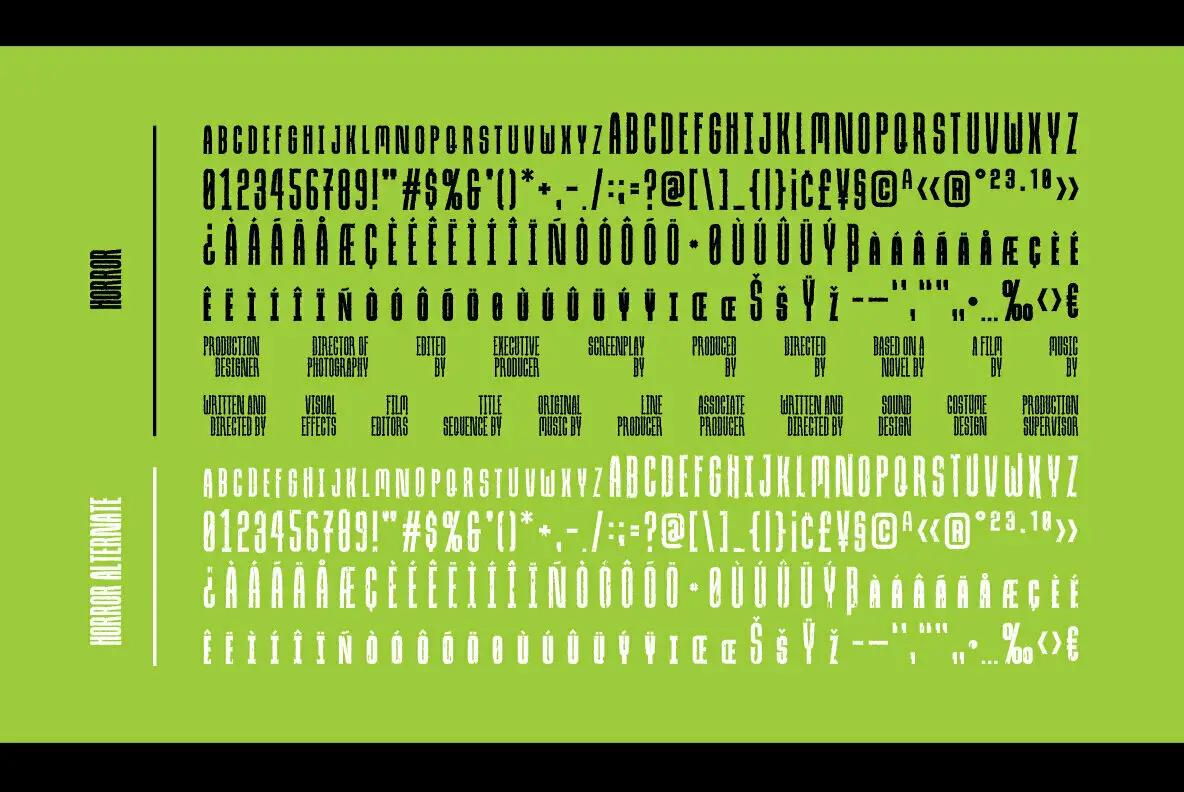 Due Credit Font - FontPath