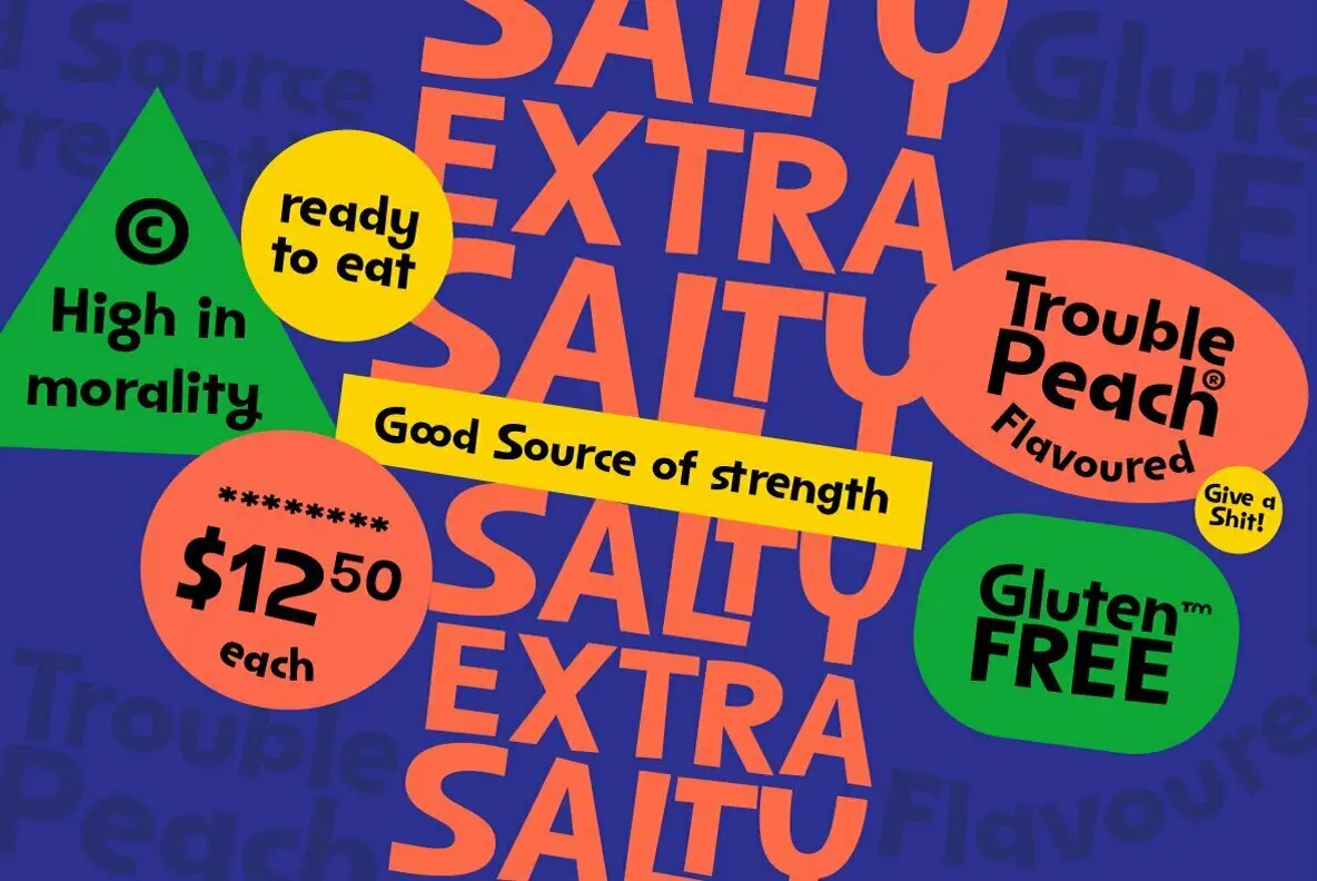 TOMO Fango Font - YouWorkForThem