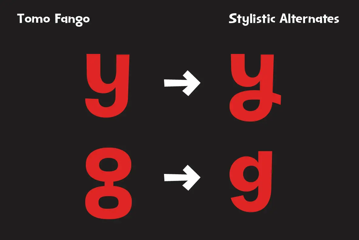 TOMO Fango Font - YouWorkForThem