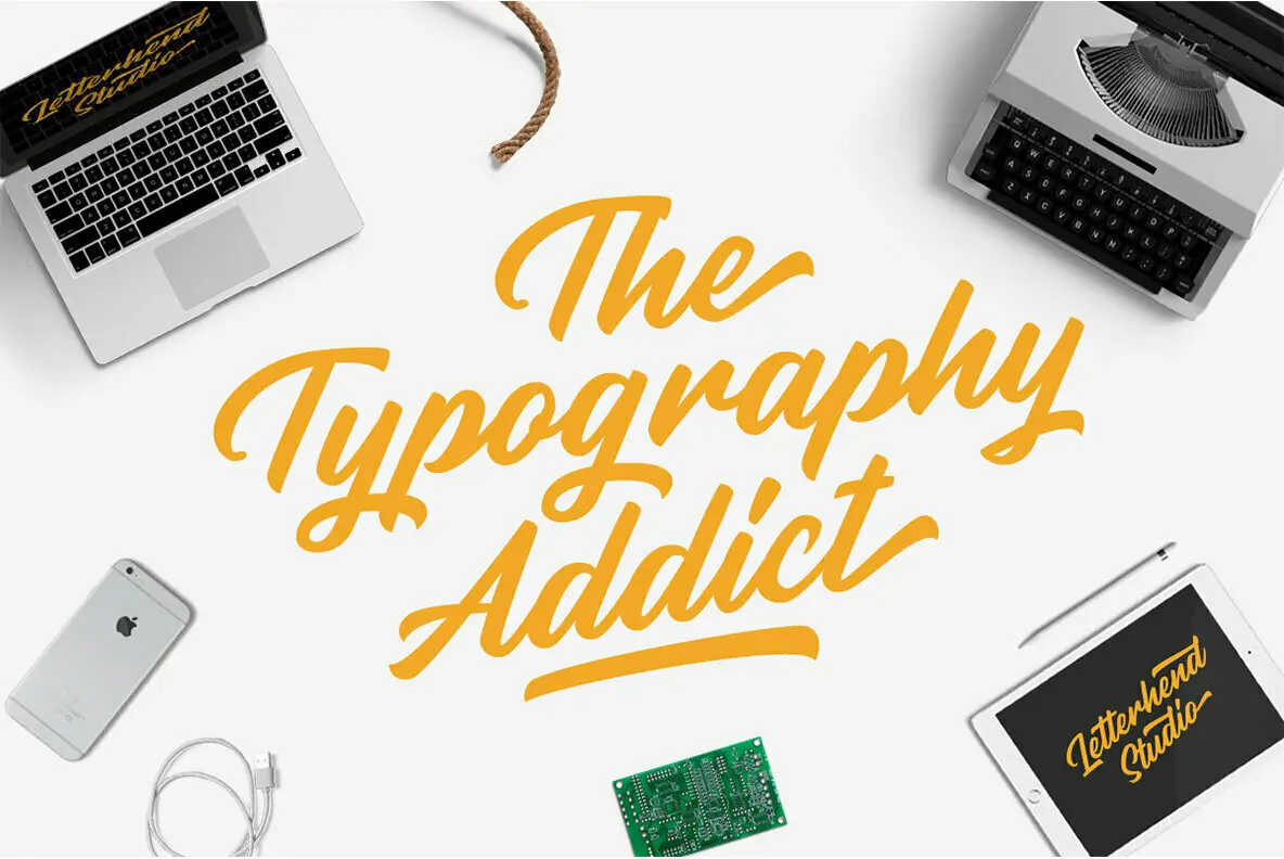 Rupture Font Duo Font - FontPath