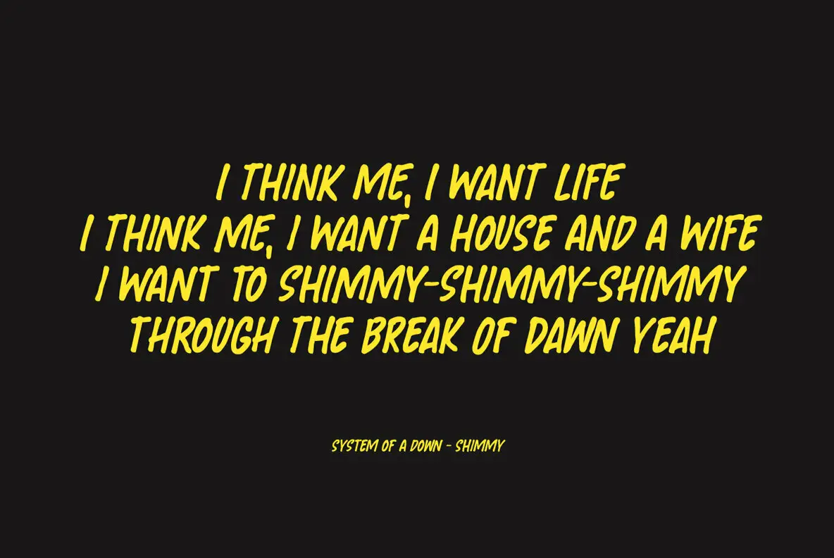 Shibby Font - YouWorkForThem