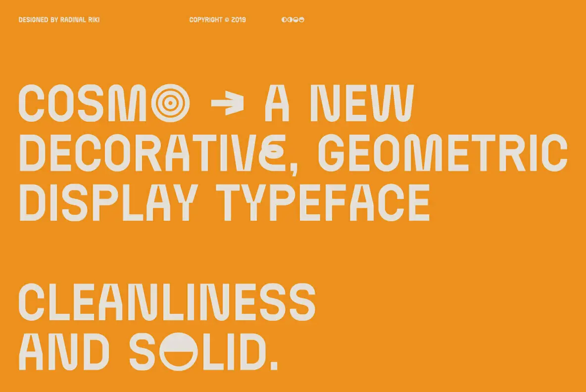 Cosmo Font - YouWorkForThem