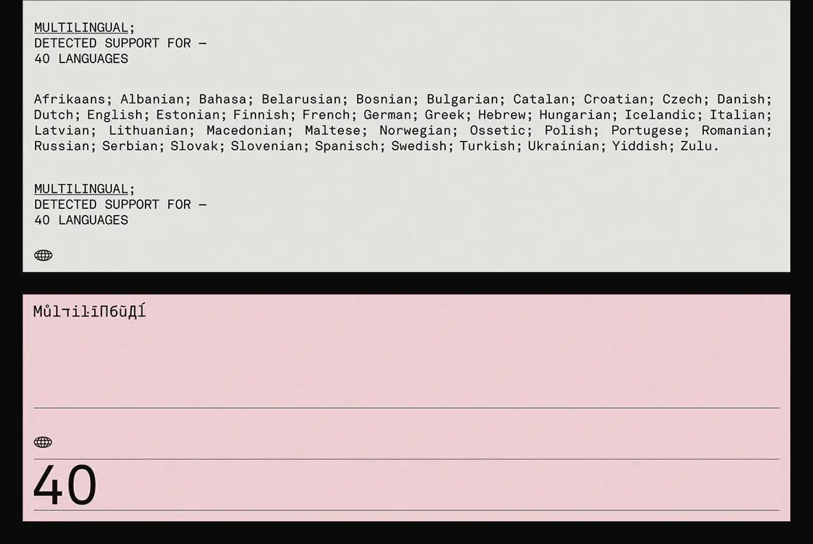 Download Ingram Mono Font - A Monospace Font for Digital Design. - FontPath